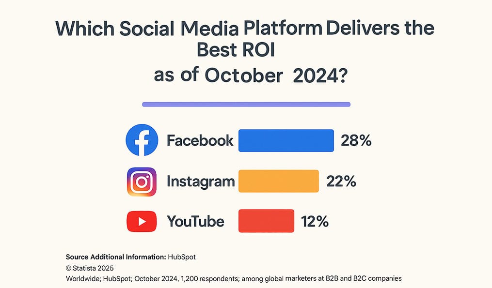 Best Social Media Platform for ROI 2024 Insights | CLK Digital ...
